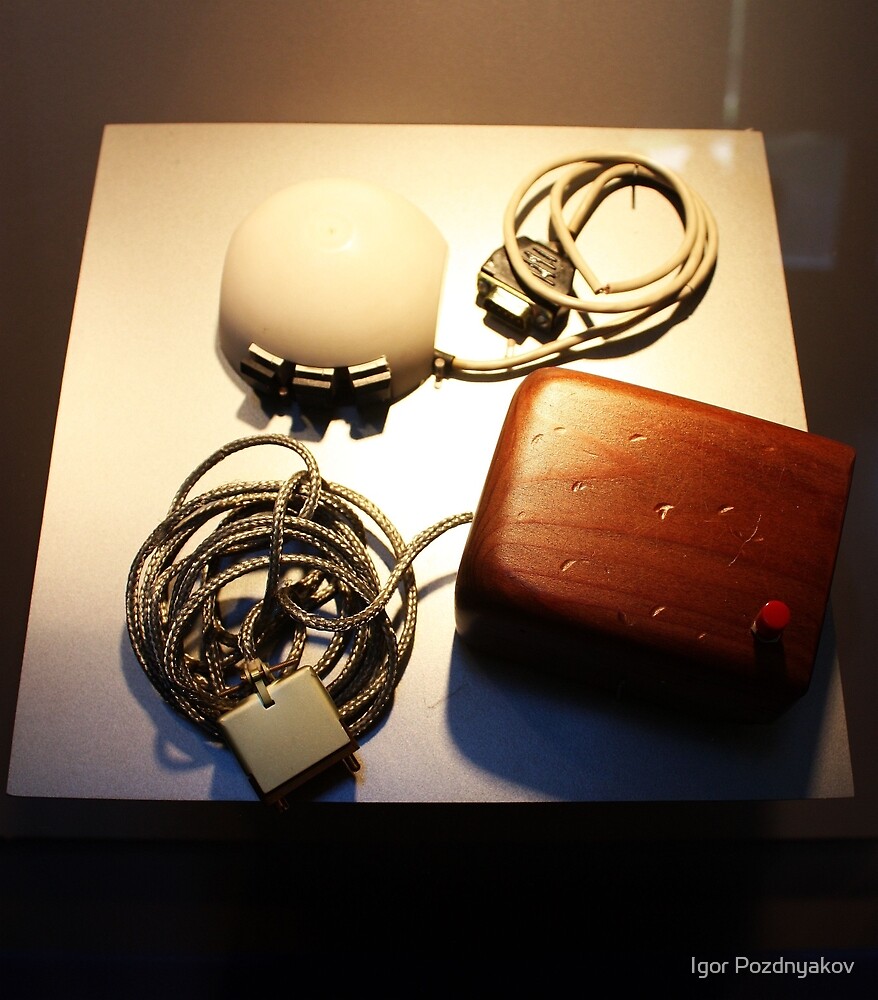 "First Computer Mouse was Wooden. Computer History Museum, Mountain ...