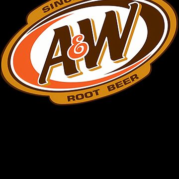 "Aw Root Beer Logo" Sticker for Sale by RoxanneMills | Redbubble