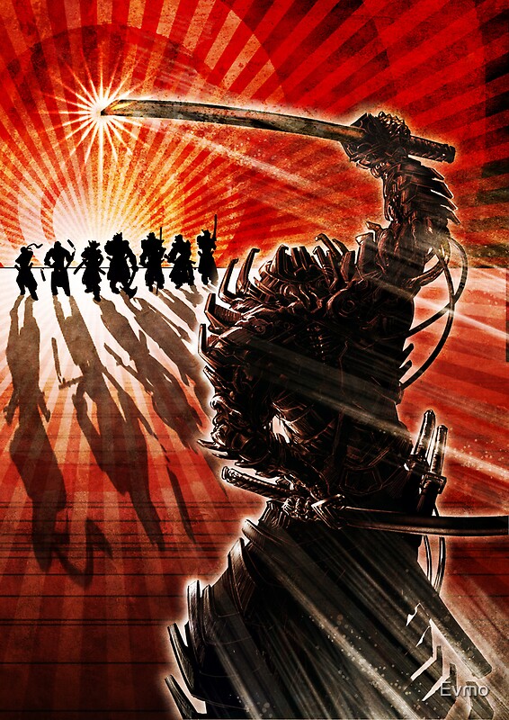 "Samurai Showdown- Illustration" by Evan F.E. Lole | Redbubble