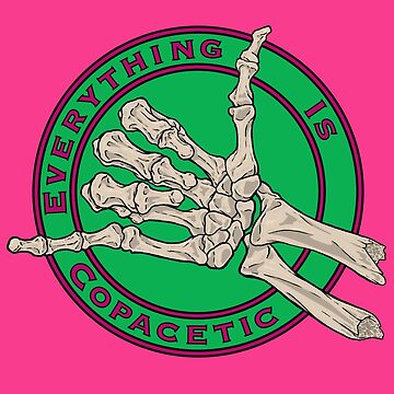 "Everything is Copacetic" Sticker for Sale by Dead-Possum | Redbubble