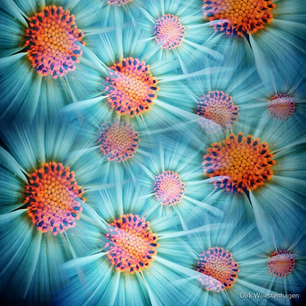 "Cosmos Flower Pattern" by Dirk Wuestenhagen | Redbubble