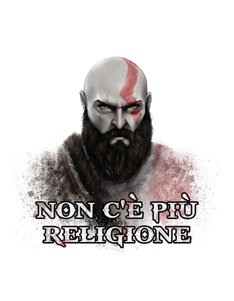 "Kratos meme fanart design da God Of War" by francismaryart | Redbubble