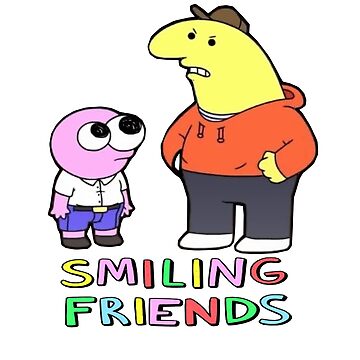 "Smiling friends. Smormu" Sticker for Sale by ZI-Stars | Redbubble
