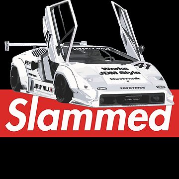 "Lamborghini Countach LP5000 slammed stanced widebody bosozuku japan ...
