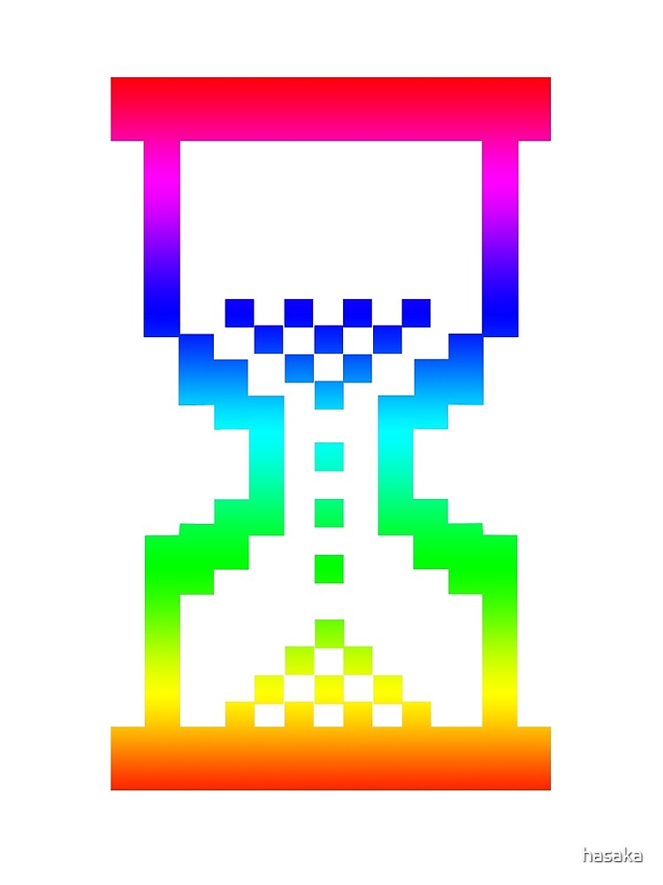 "loading pixel art 2" by hasaka | Redbubble