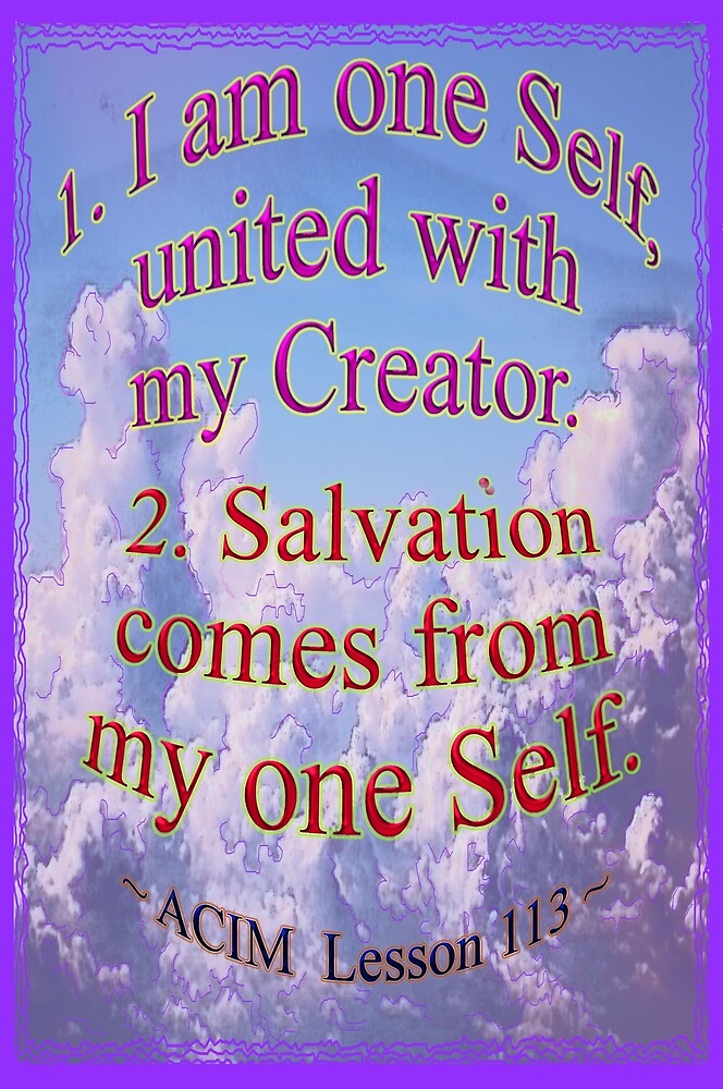 "ACIM Lesson 113 Review" by ACIM-LOVE | Redbubble