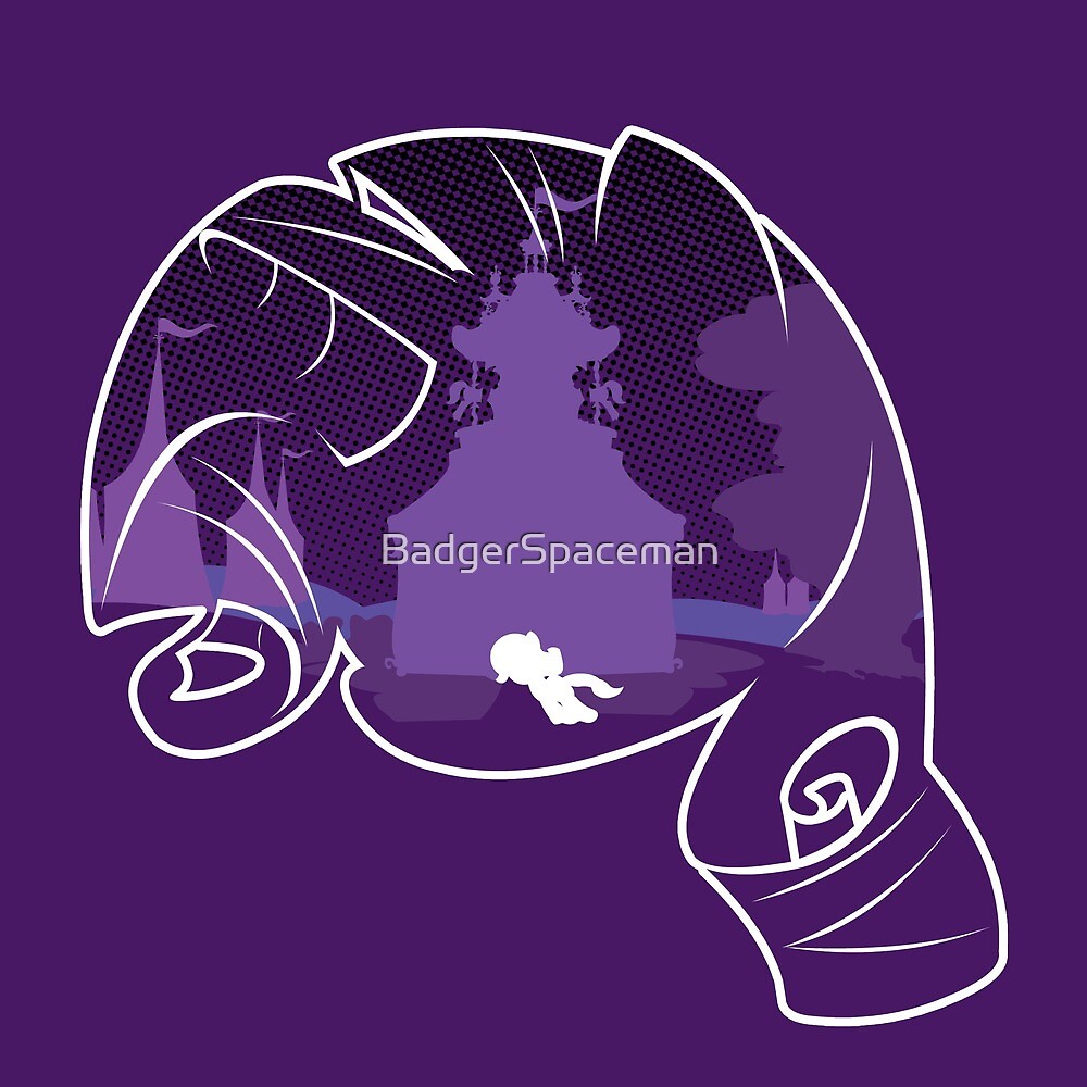 "MLP Rarity Smile" by BadgerSpaceman | Redbubble