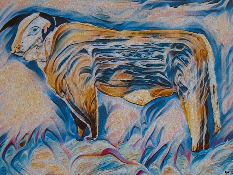 "AUSTIN BULL" by robertmargetts | Redbubble