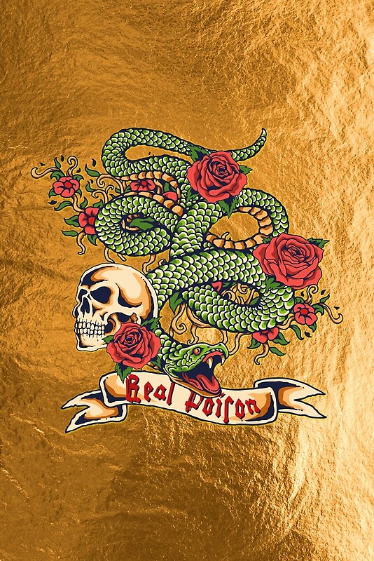 "Real Poison" by Hell-Prints | Redbubble