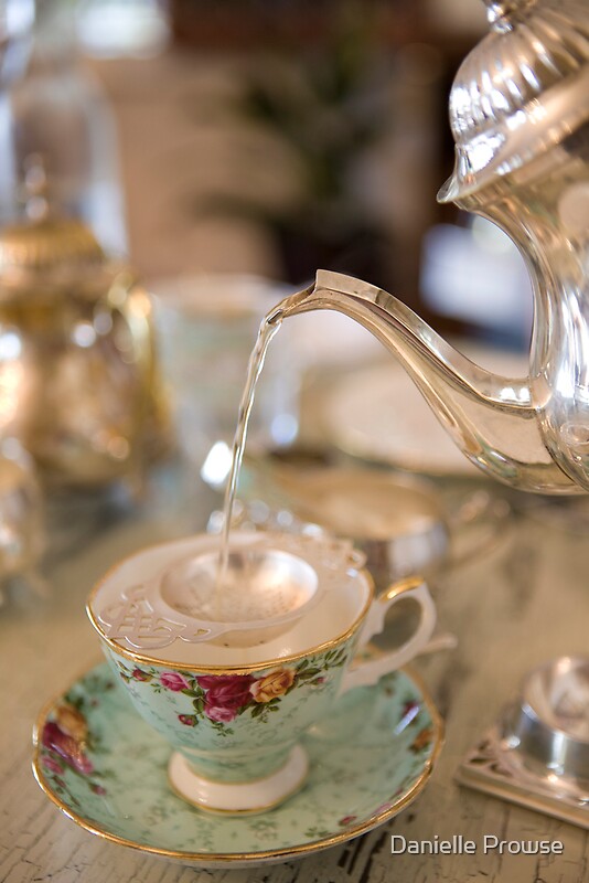 "Tea Anyone? " by Danielle Prowse | Redbubble