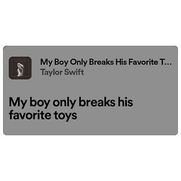 "Copy of The Tortured Poets Department - Taylor Swift - My Boy Only ...