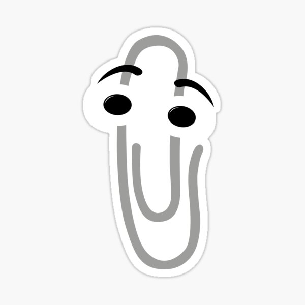 Clippy Stickers | Redbubble