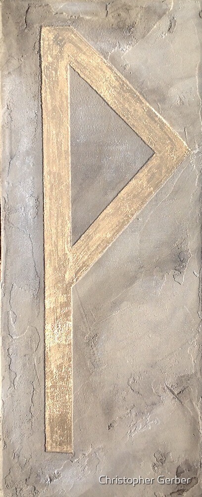 "Wunjo-Rune of Joy" by Christopher Gerber | Redbubble