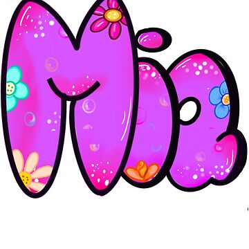 "Mia Girls and womens Personalized Custom name Mia" Sticker for Sale by ...