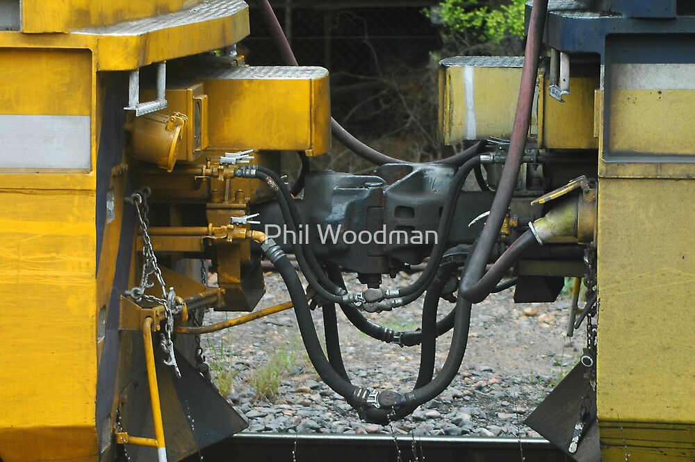 "Train Coupling" by Phil Woodman | Redbubble