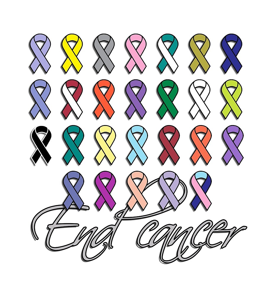 "End Cancer" by RickyBarnard | Redbubble