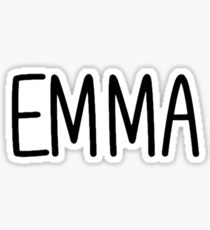 Emma Name Stickers | Redbubble