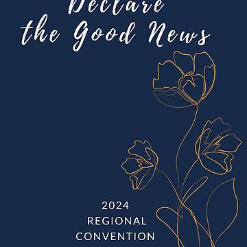 "Declare the Good News 2024 JW Convention Notebooks" Sticker for Sale ...