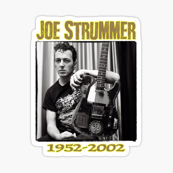 Joe Strummer Stickers | Redbubble