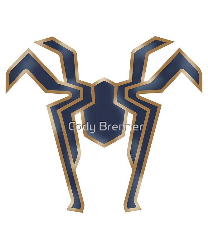 "Iron Spider Emblem" by Cody Brenner | Redbubble
