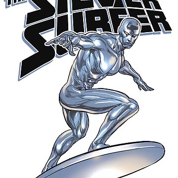 "The Silver Surfer" Sticker for Sale by arfabasoko | Redbubble