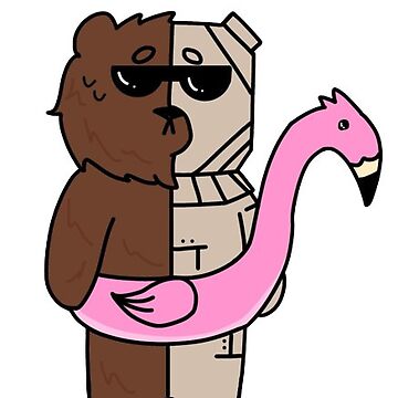 "Summer CyBear" Sticker for Sale by 5041CyBears | Redbubble