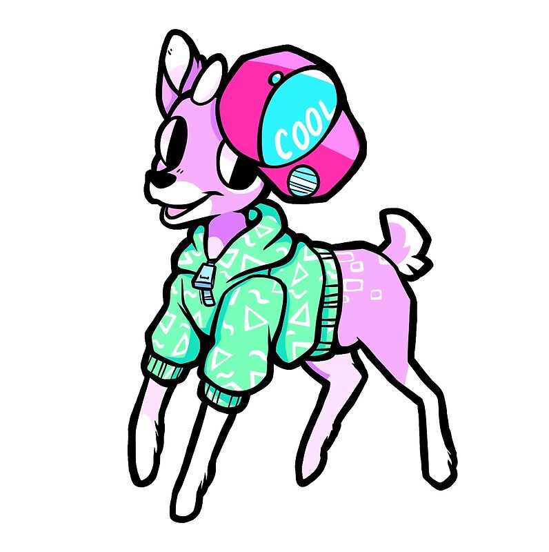 "Rad Deer" by Arkay9 | Redbubble