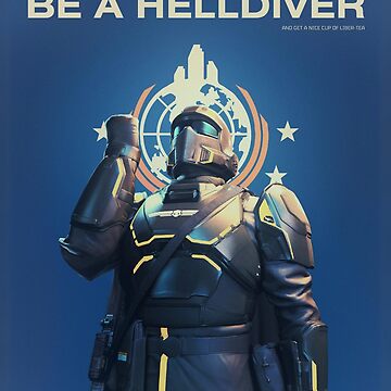 "Helldivers" Sticker for Sale by Lmeskhout Art | Redbubble