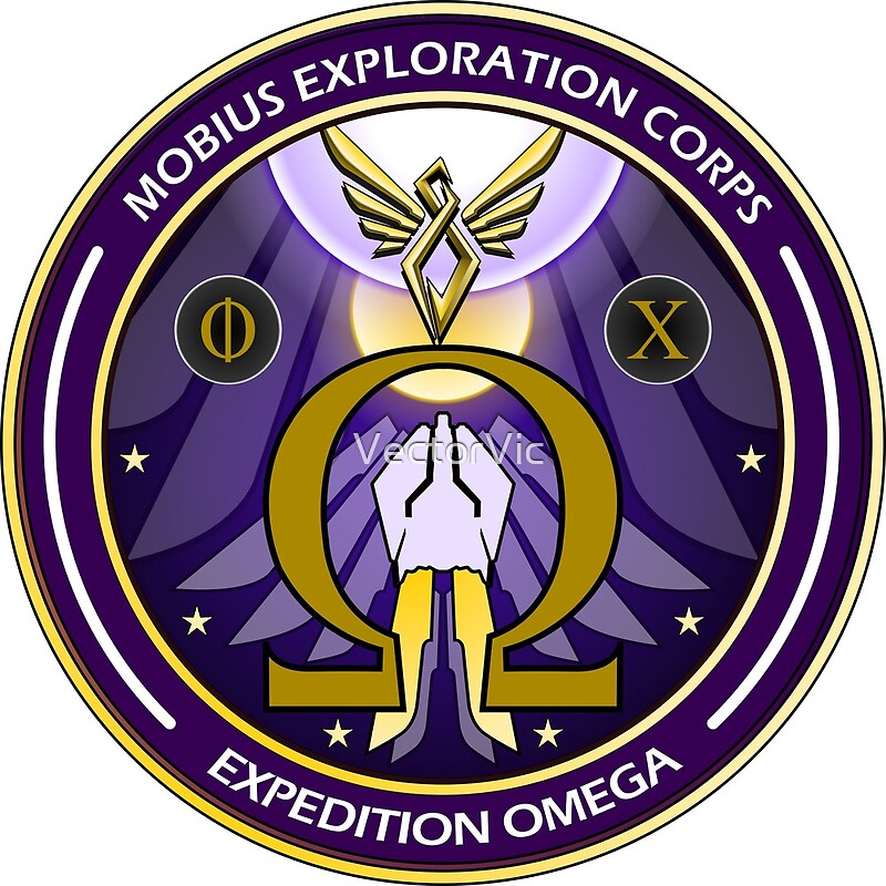 "MEC Expedition Omega Sticker" by VectorVic | Redbubble