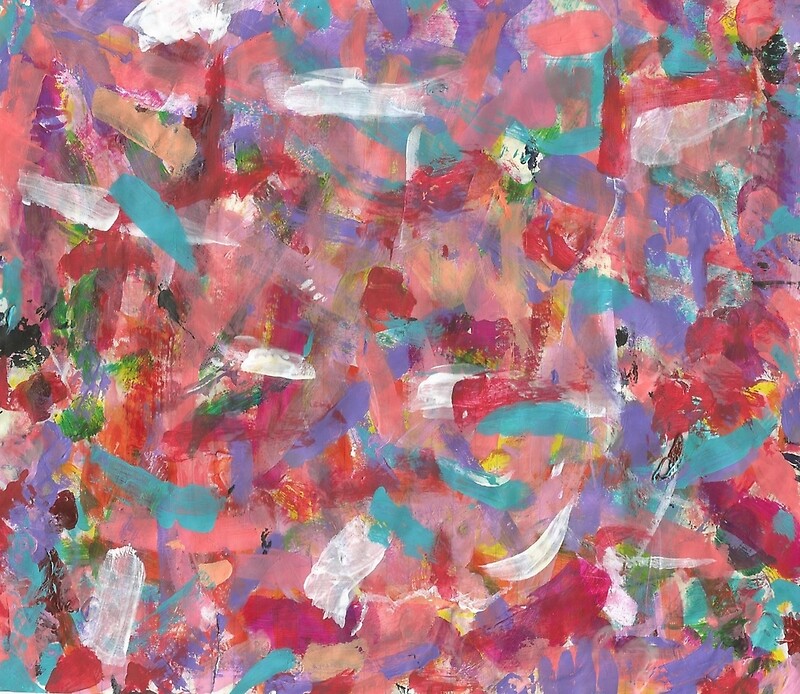 "Artist Drop-cloth Abstract Art" by DanielleGensler | Redbubble