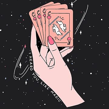 "I Heard You Like Magic Hand with Playing Cards Poster" Scarf for Sale ...