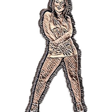"Chantal Ferrera" Sticker for Sale by mirandamckay | Redbubble