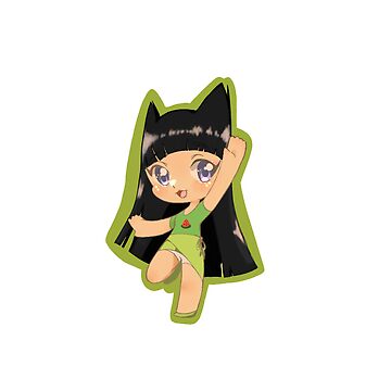 "Newjeans Haerin Chibi Sticker" Sticker for Sale by Createdbyham ...