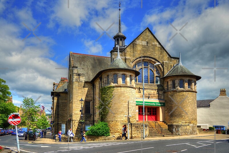 "Hexham Community Church" by Tom Gomez | Redbubble