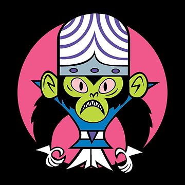 "Mojo Jojo The powerpuff girls" Sticker for Sale by Ishmamahmed | Redbubble