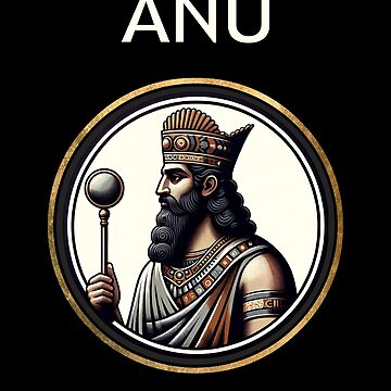 "Anu Mesopotamian Sky God Ancient Mythology" Sticker for Sale by ...