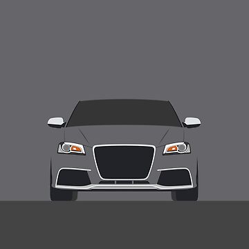 "RS3 8P - Vector drawing" Sticker by yohannlp | Redbubble