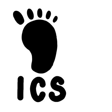"ics logo" Sticker for Sale by CrabbyTee | Redbubble