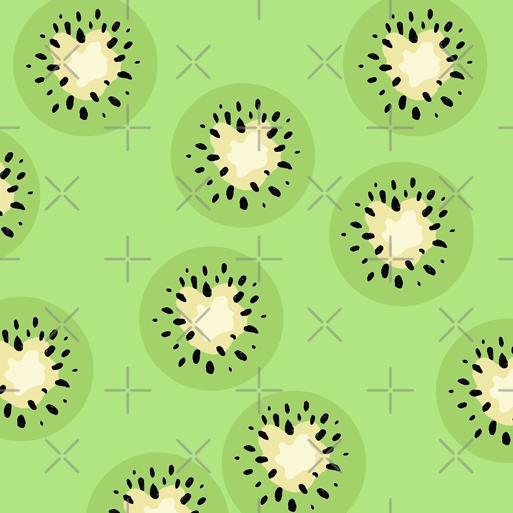"Kiwi Pattern Design" by katherineblower | Redbubble