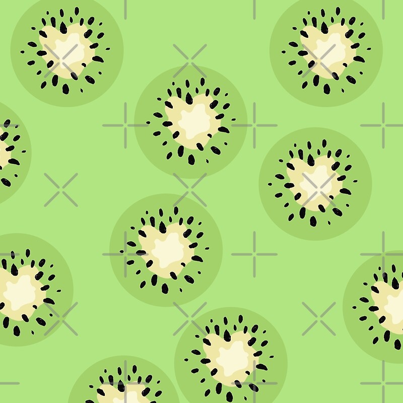"Kiwi Pattern Design" by katherineblower | Redbubble