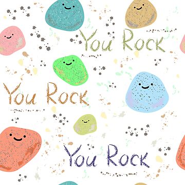 "You Rock You Rock You Rock" Sticker for Sale by Awaters14 | Redbubble