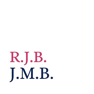 "R.J.B. and J.M.B. sticker from Maxton Hall - Save Me series " Sticker ...