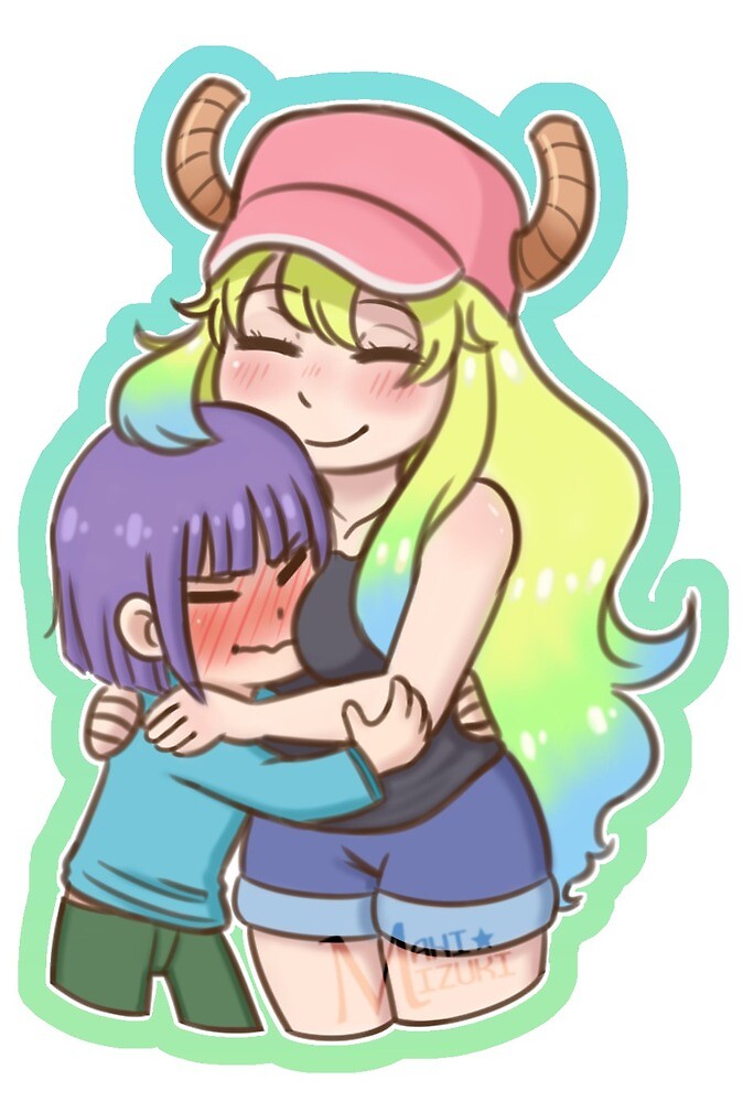 "Lucoa and Shouta" by Mahi-Mizuki | Redbubble