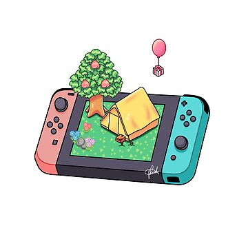 "AC:NH Switch" Sticker for Sale by kennedysimpson4 | Redbubble