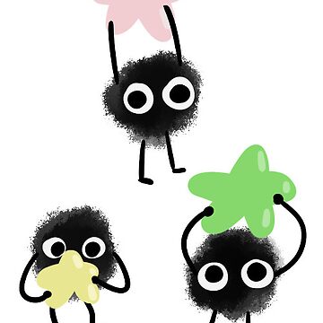 "Soot Sprites" Sticker for Sale by Skiptids | Redbubble