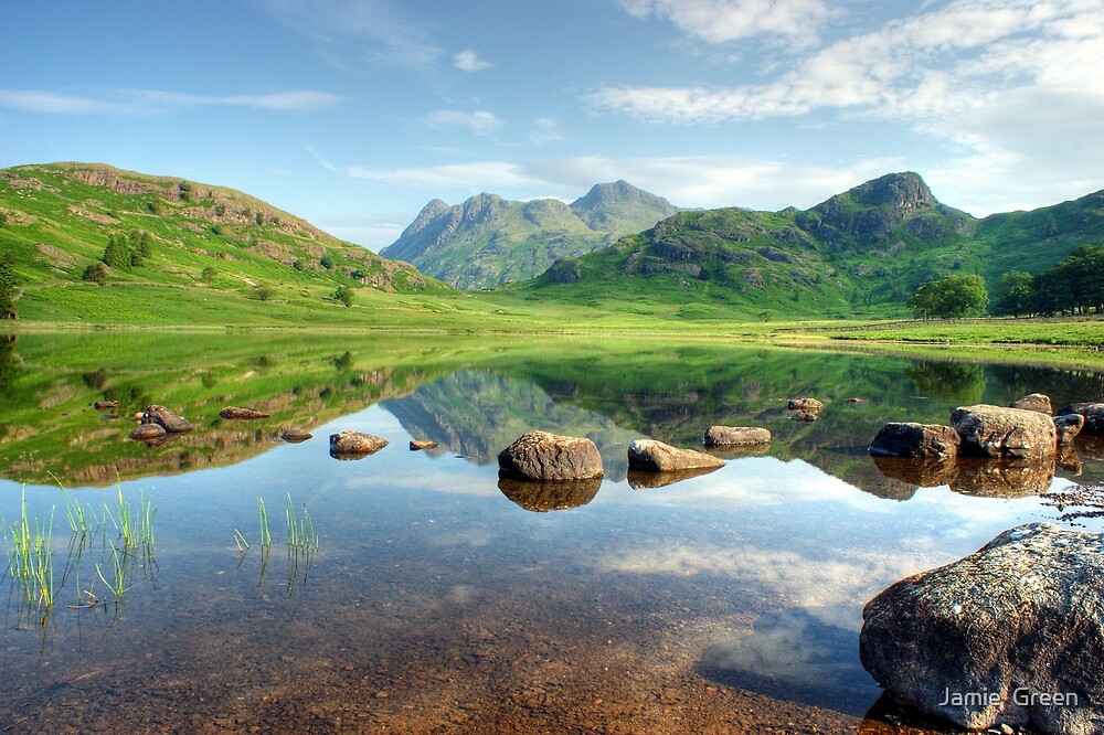 "Blea Tarn in July" by Jamie Green | Redbubble