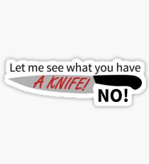 Knife Stickers | Redbubble