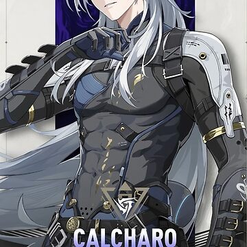 "Calcharo Poster Wuthering Waves" Sticker by Demray | Redbubble