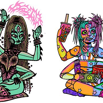 "Sitting pretty" Sticker for Sale by EwwGerms | Redbubble