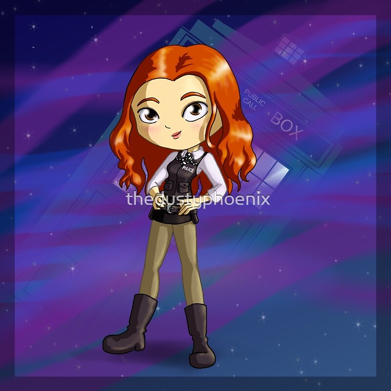 "Amy Pond Chibi" by thedustyphoenix | Redbubble
